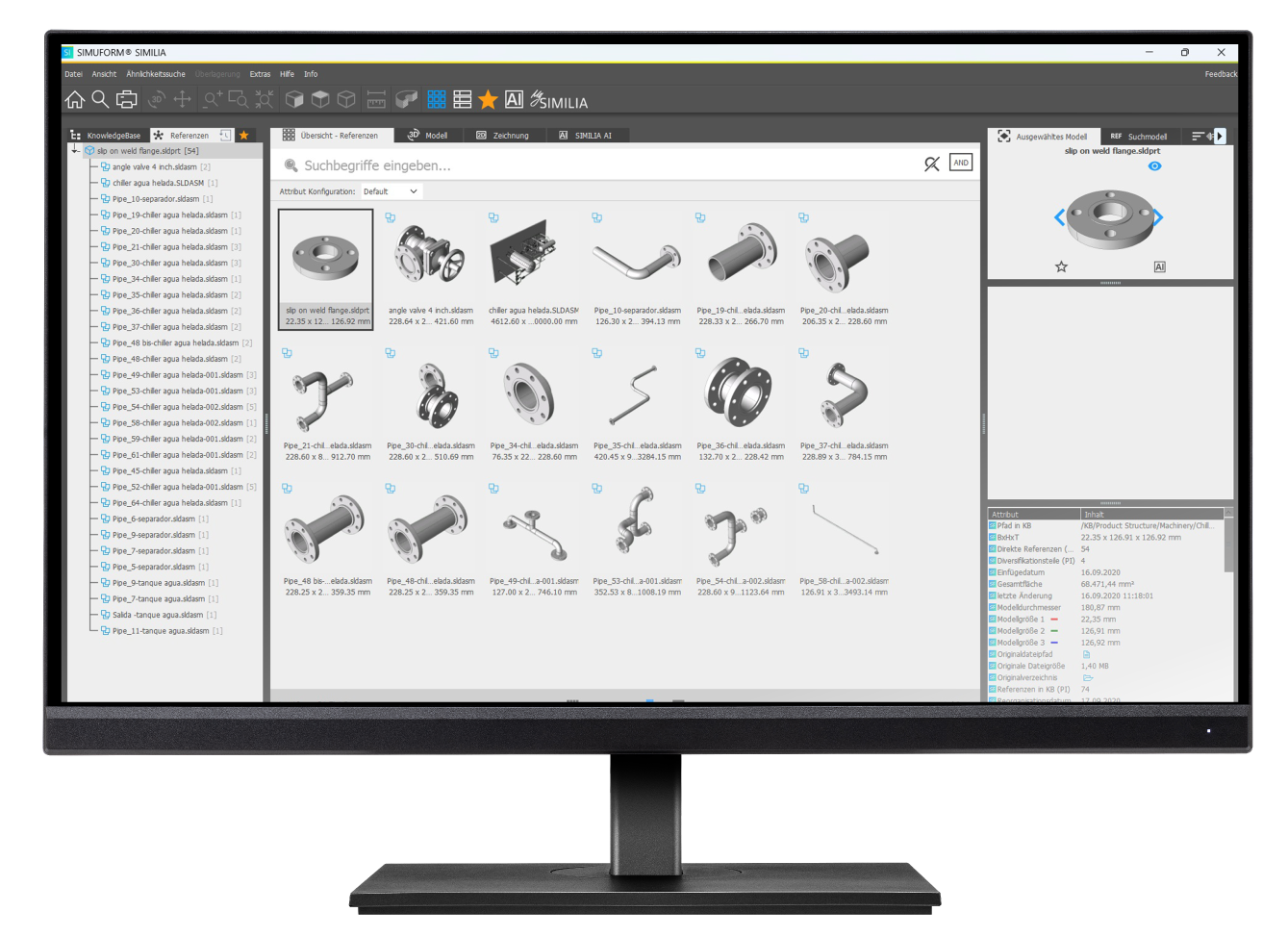 SIMILIA - Die zentrale Software für technische Daten